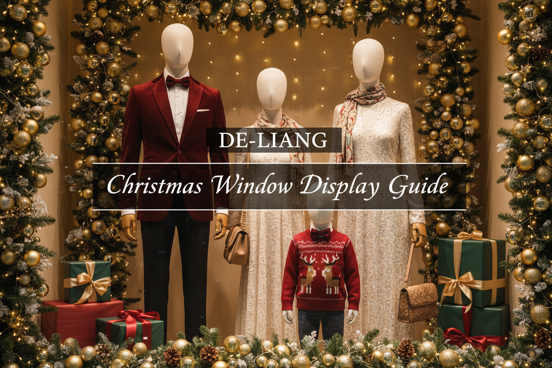 How to Create a Magical Christmas Window Display with Mannequins & Fes ...
