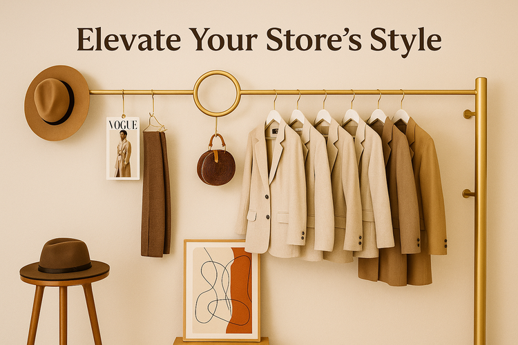Wall-Mounted Clothing Display Rack Complete Guide | DE-LIANG DL2370 ...