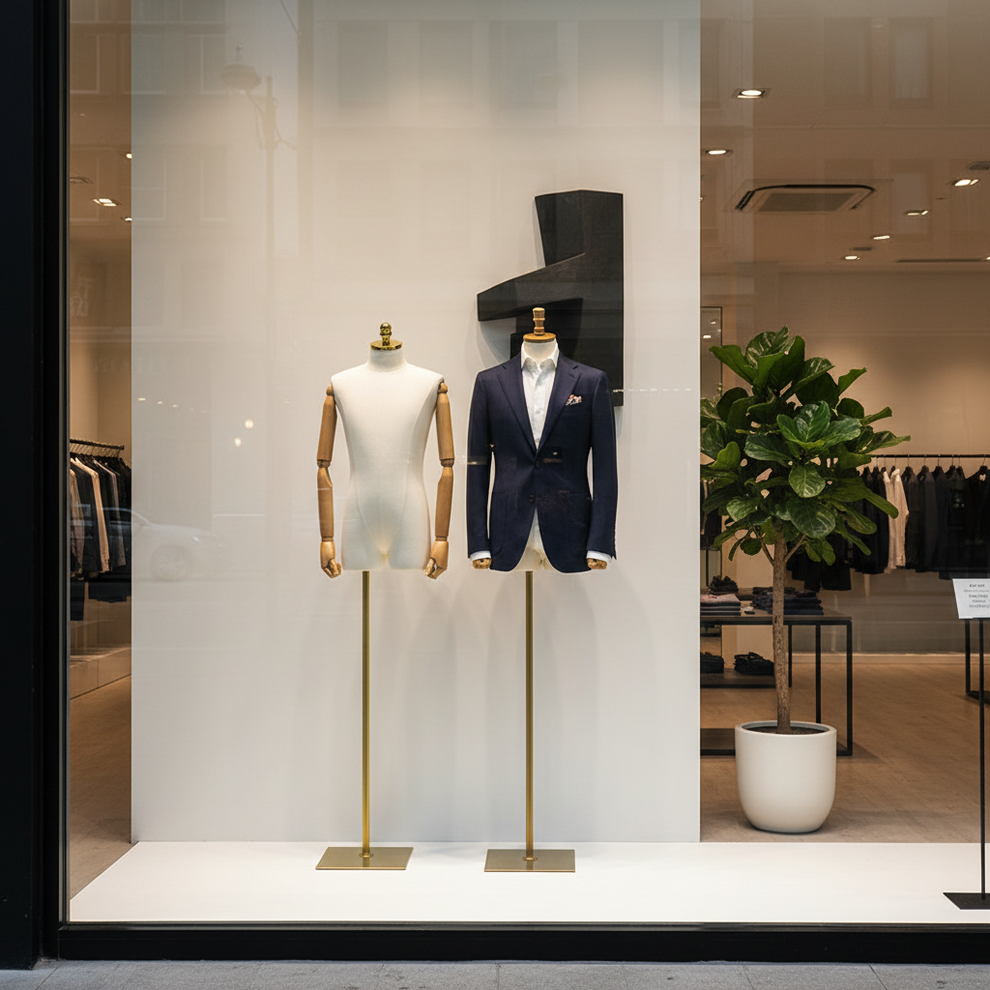Male Half Body Mannequin,Adult Torso Form with Stand,Men Display Torso ...
