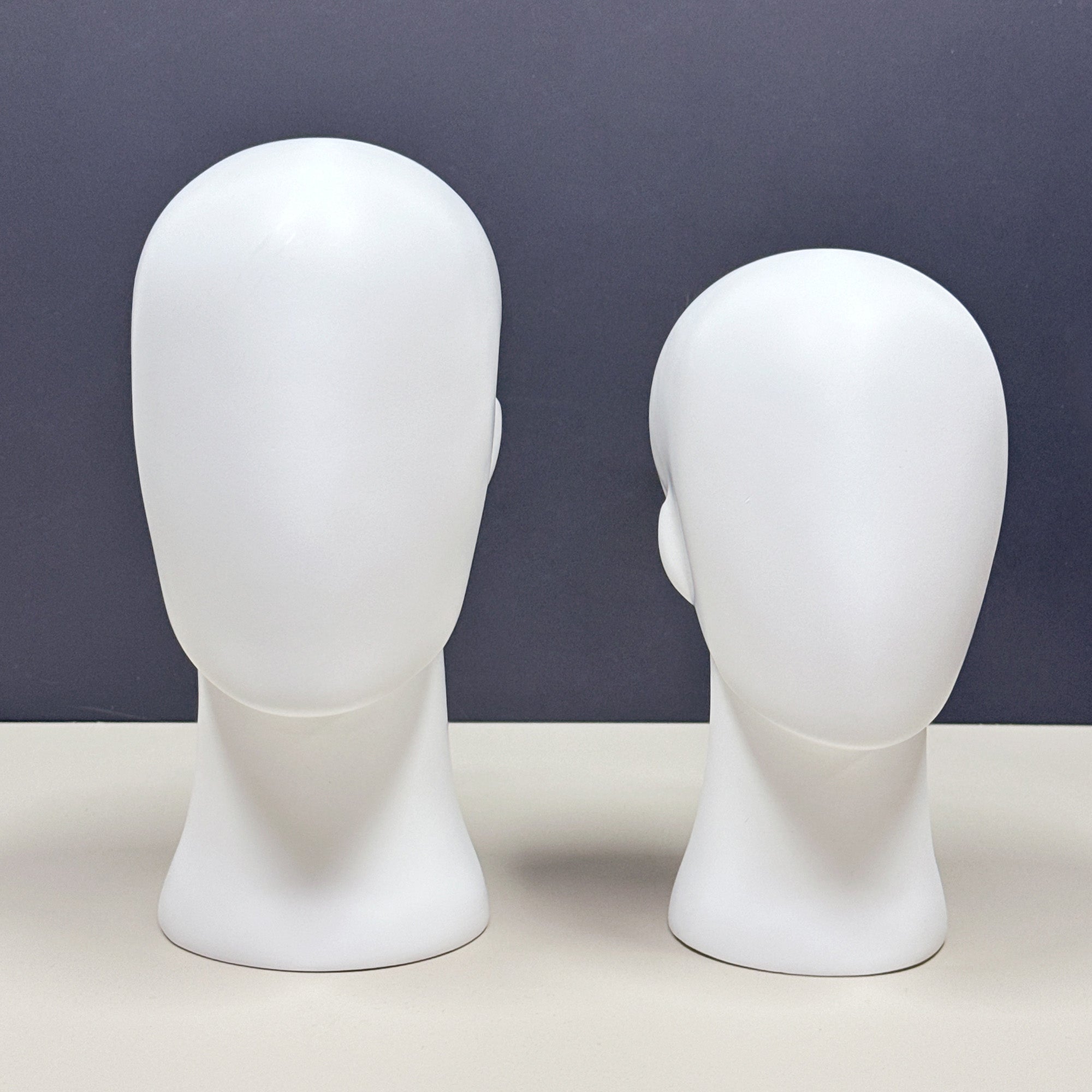 DE-LIANG Matt White Mannequin Head – DE-LIANG Dress Forms