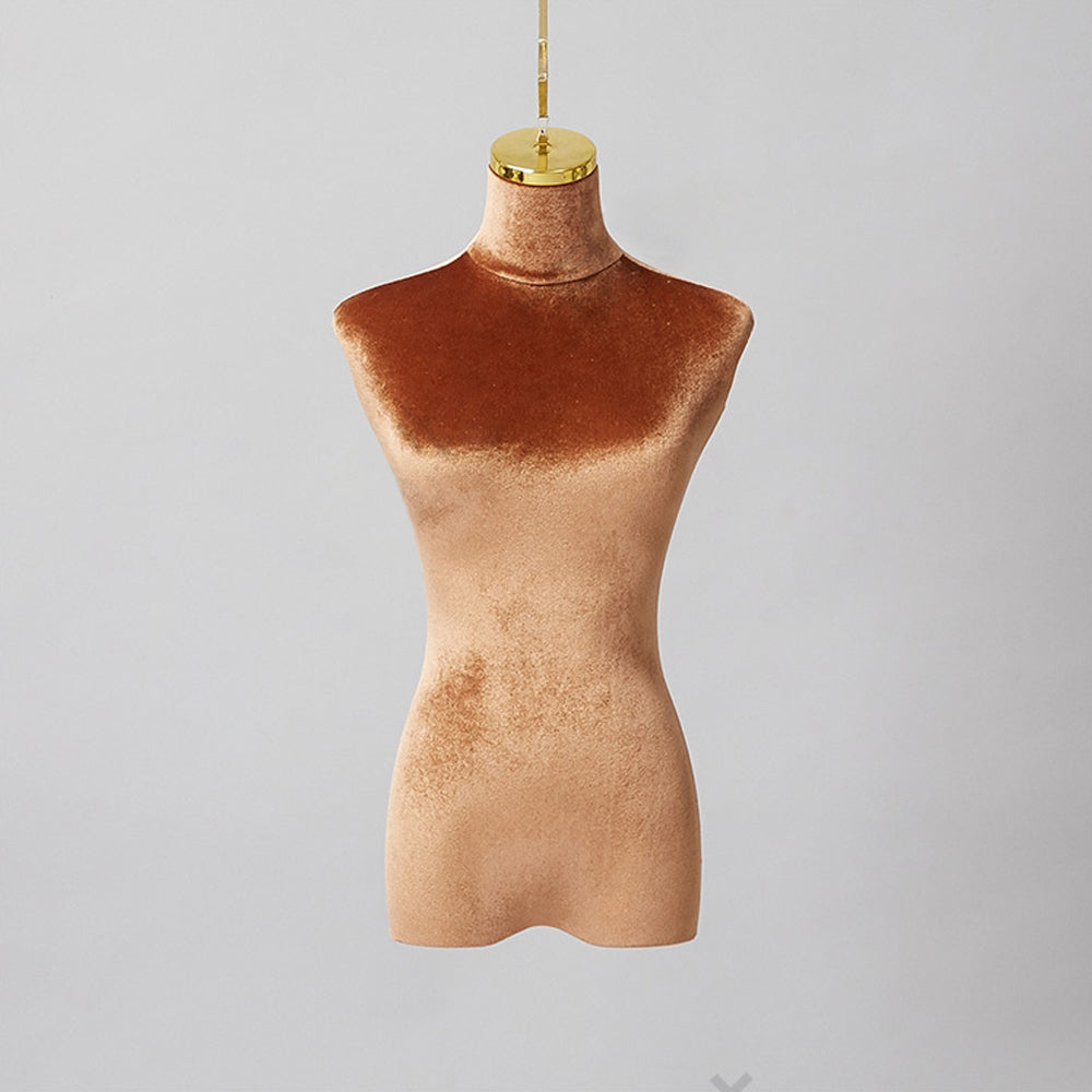 DE-LIANG Adult Female Mannequin Hanging Torso,Velvet Multi-color Frame ...